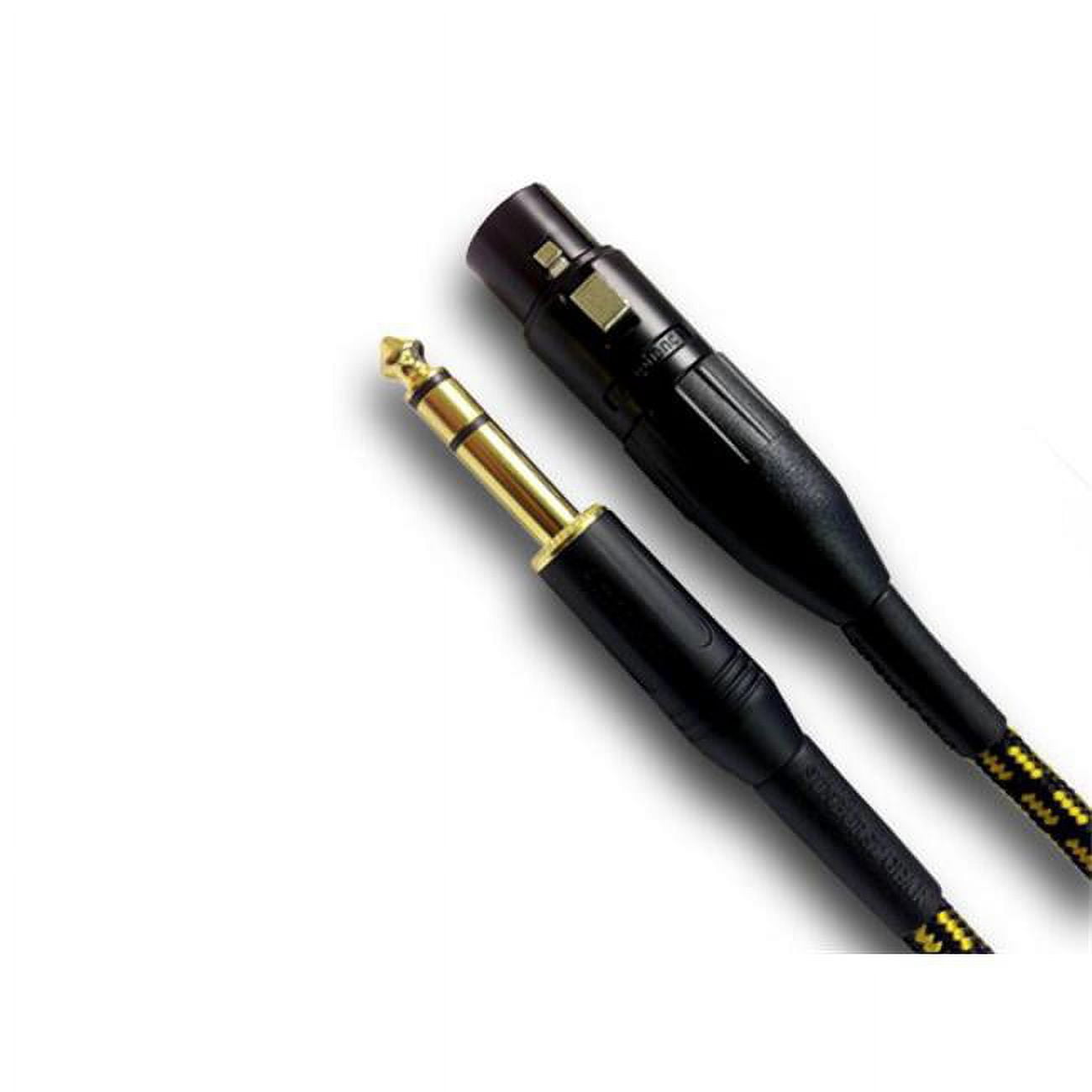 5 Ft 1/4 in. Stereo-XLR (F) Audio Cable - Walmart.com