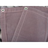 5 Ft. x 5 Ft. Brown 10 Oz. Canvas Tarp - Walmart.com