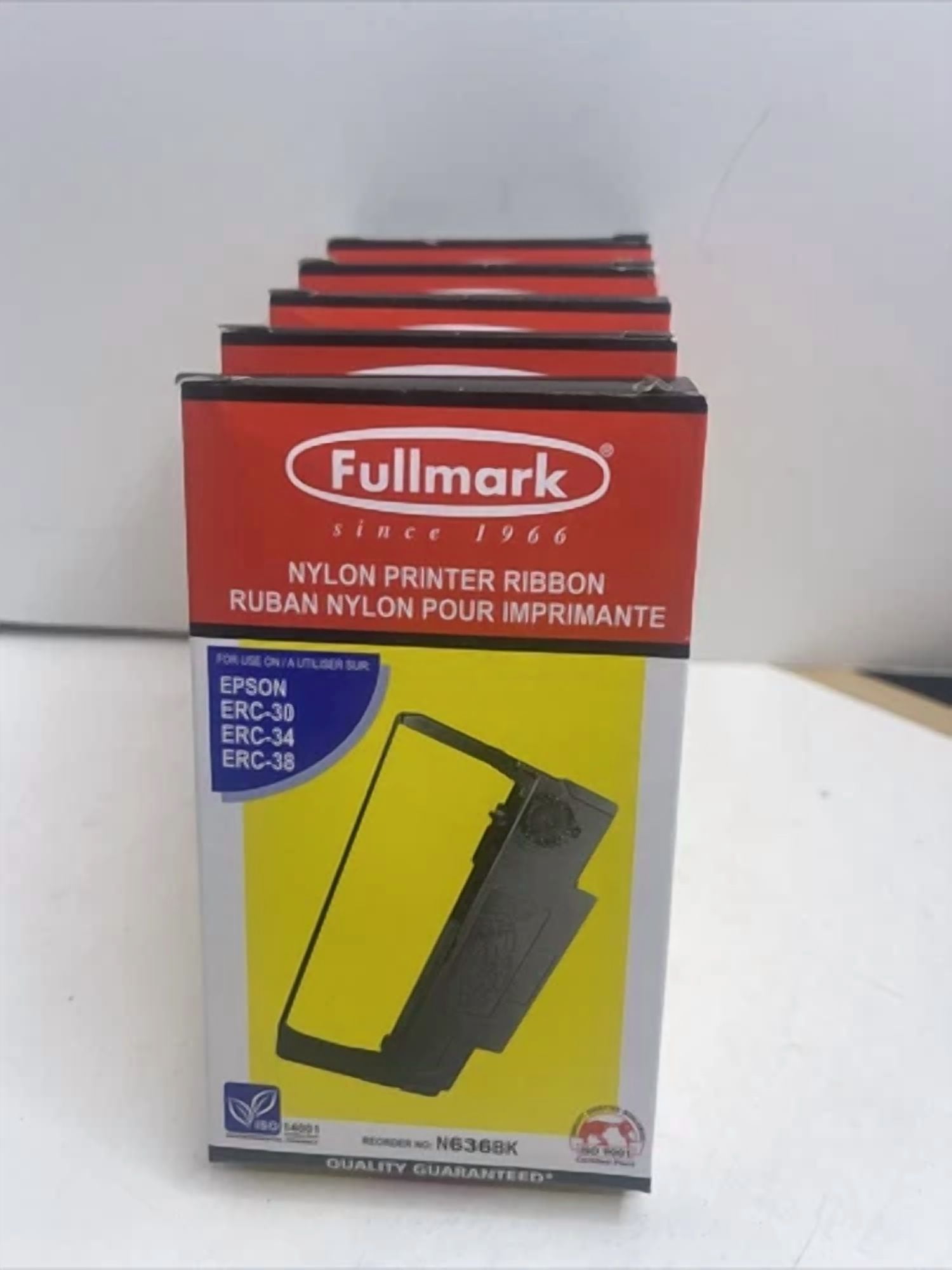 5 Fullmark N636Br Nylon Printer Ribbon Comp Replacement For Epson Erc30 ...