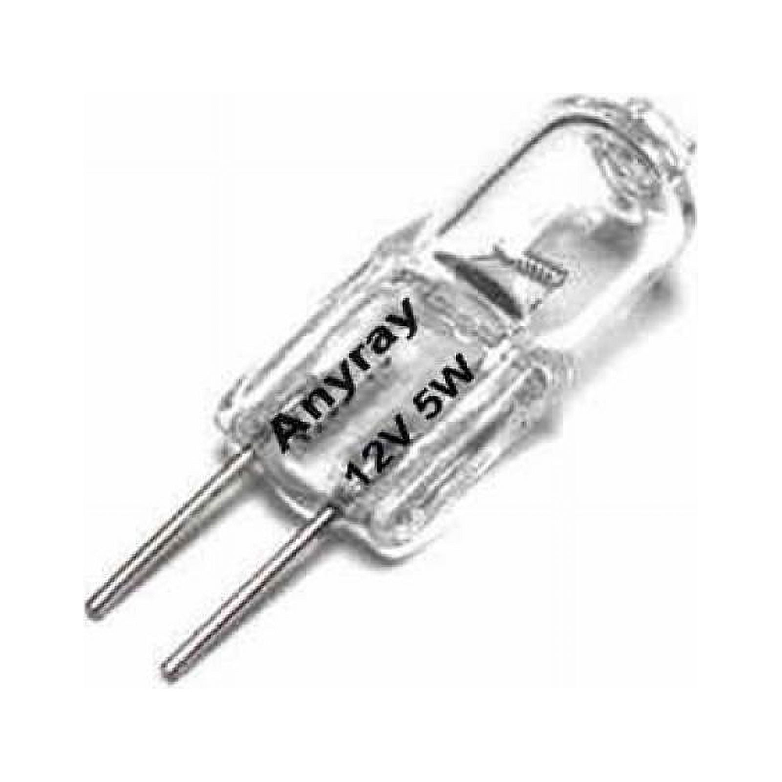 (5) G4 12v 5W 5 Watt Halogen Light Bulb G4 Base Anyray Brand 5-Lamps ...