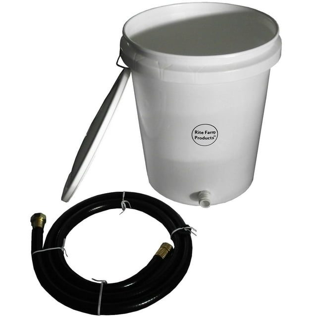 5 GALLON GRAVITY WATER SUPPLY/RESERVE KIT FOR AUTOMATIC WATERER CHICKEN ...