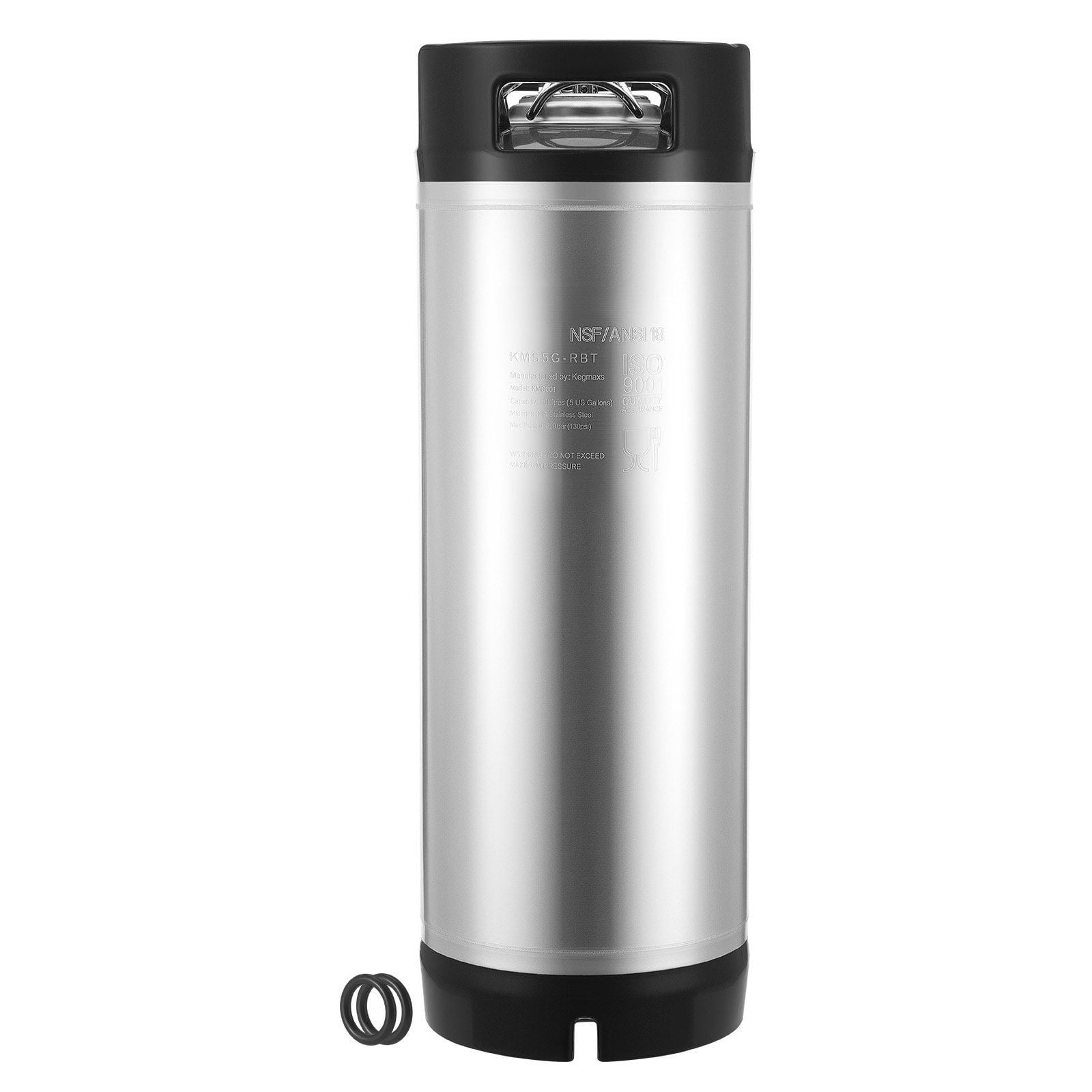 5-Gallon (19L) Cold Brew Barrel SUS304 Stainless Steel Ball Lock ...