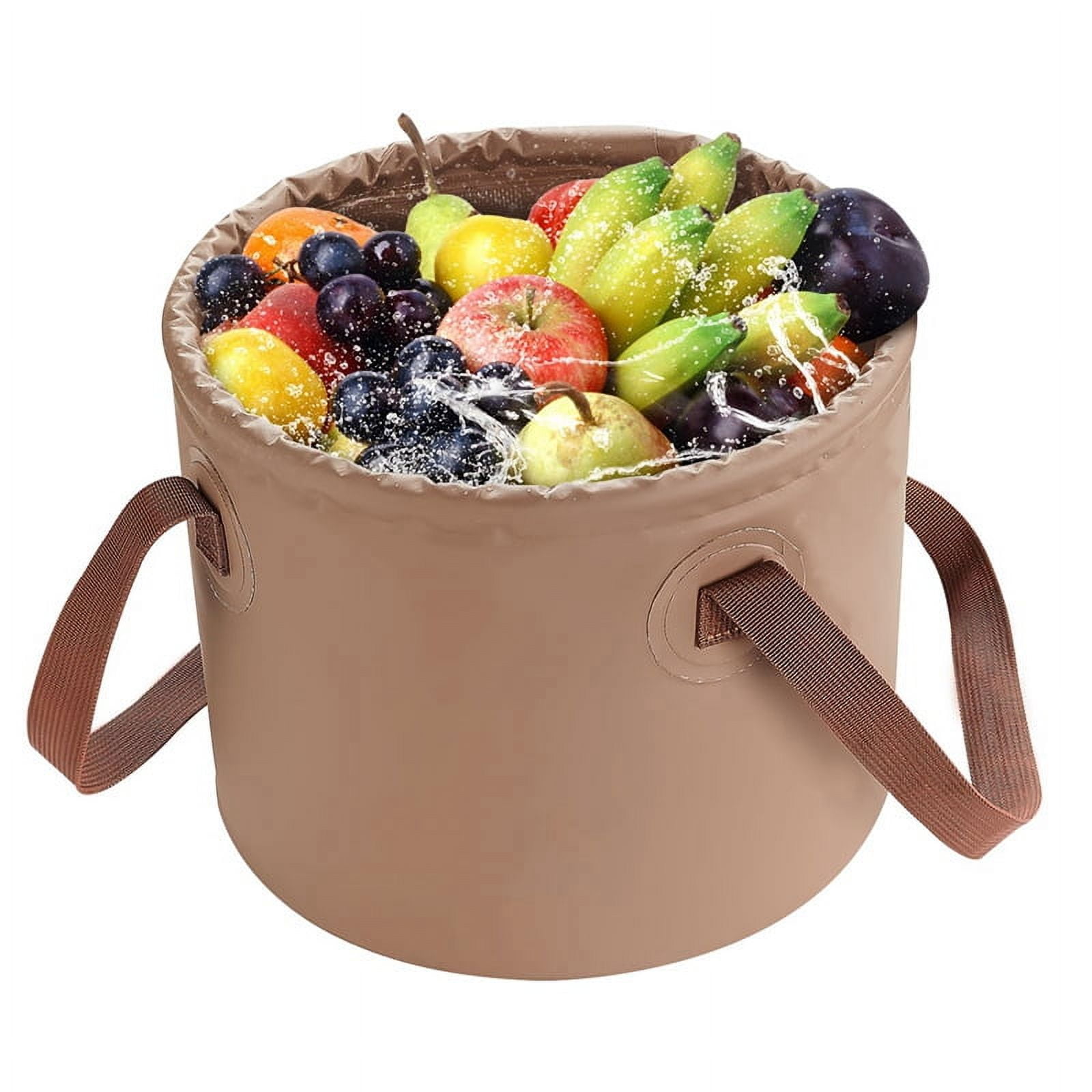 5 Gallon (20L) Multifunctional Folding Container Wash Basin, Used for ...