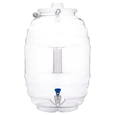 Style Setter, Round, Montgomery Clear Glass Drink Dispenser with Stand ...