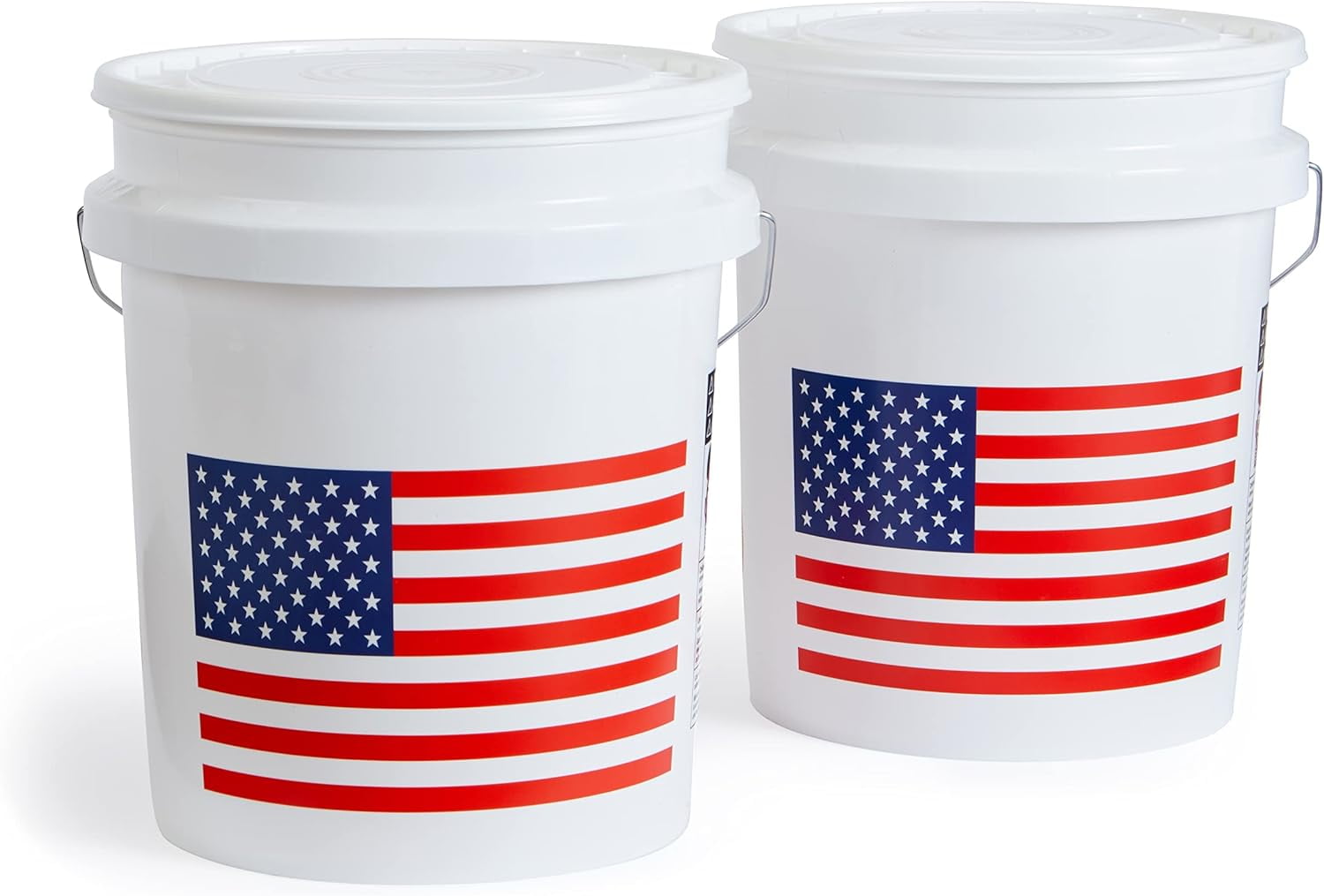 5 Gallon Bucket, Heavy Duty Plastic Bucket, Comfortable Handle, Perfect ...