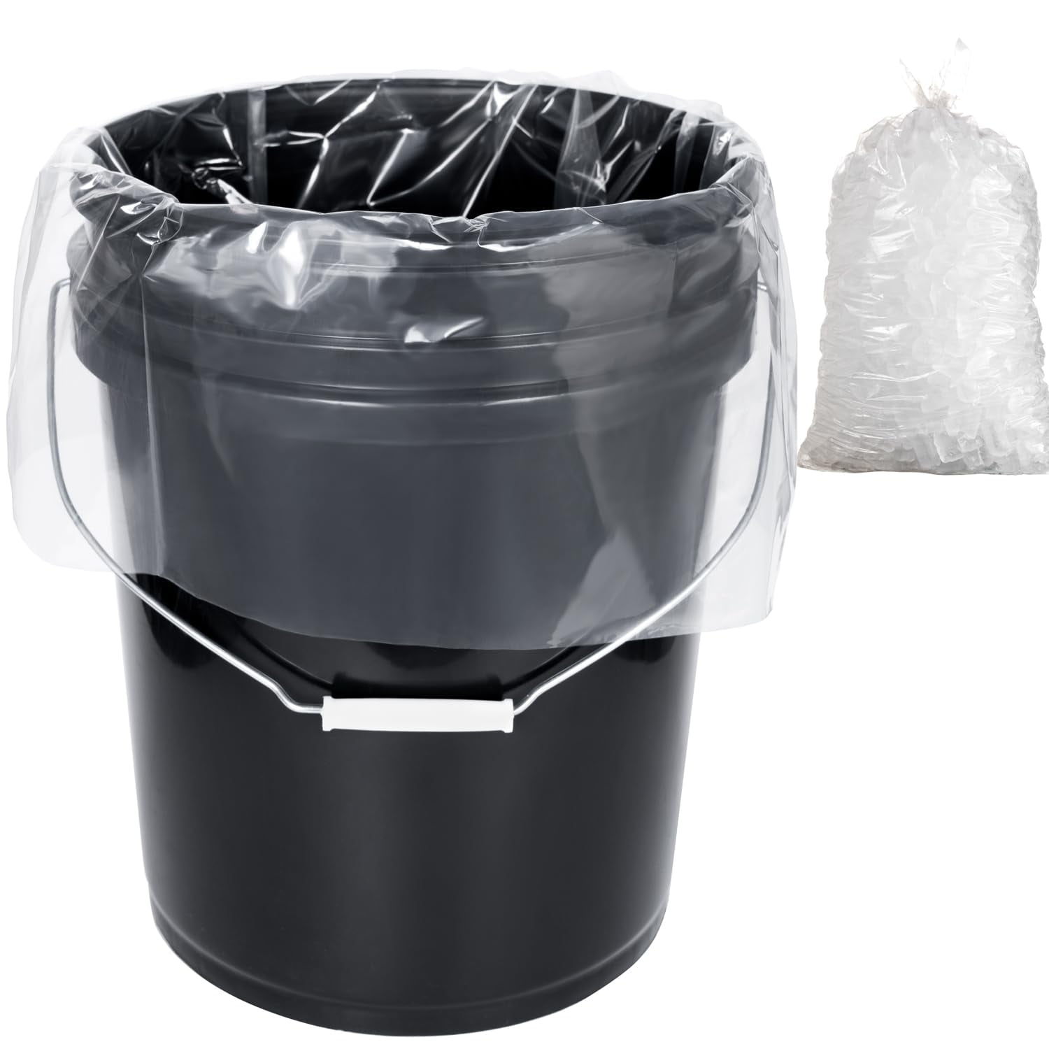 5 Gallon Bucket Liner AIF9 Bags, 4Mil 12pcs inches, brine bucket Food ...