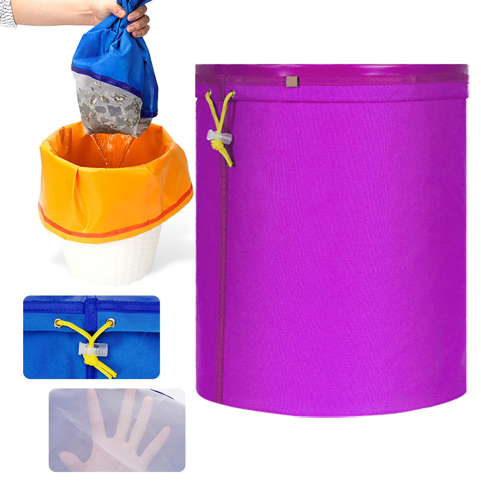 5 Gallon Coffee Fruit Chinese Herbal Soymilk Grape Liquid Filter Bag ...