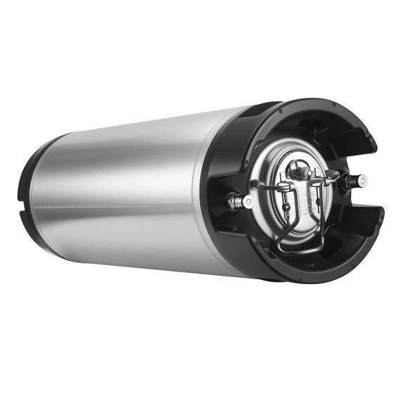 5-Gallon Corny Keg, SUS304 Stainless Steel Ball Lock Cold Brew Keg with ...