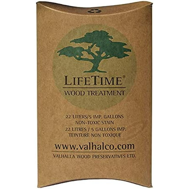 5-Gallon Eco Friendly Non Toxic Lifetime Wood Treatment Pouch - Walmart.com