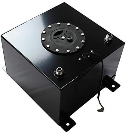 5 Gallon Fuel Cell 19L Universal Gas Tank Aluminum Polished Racing ...