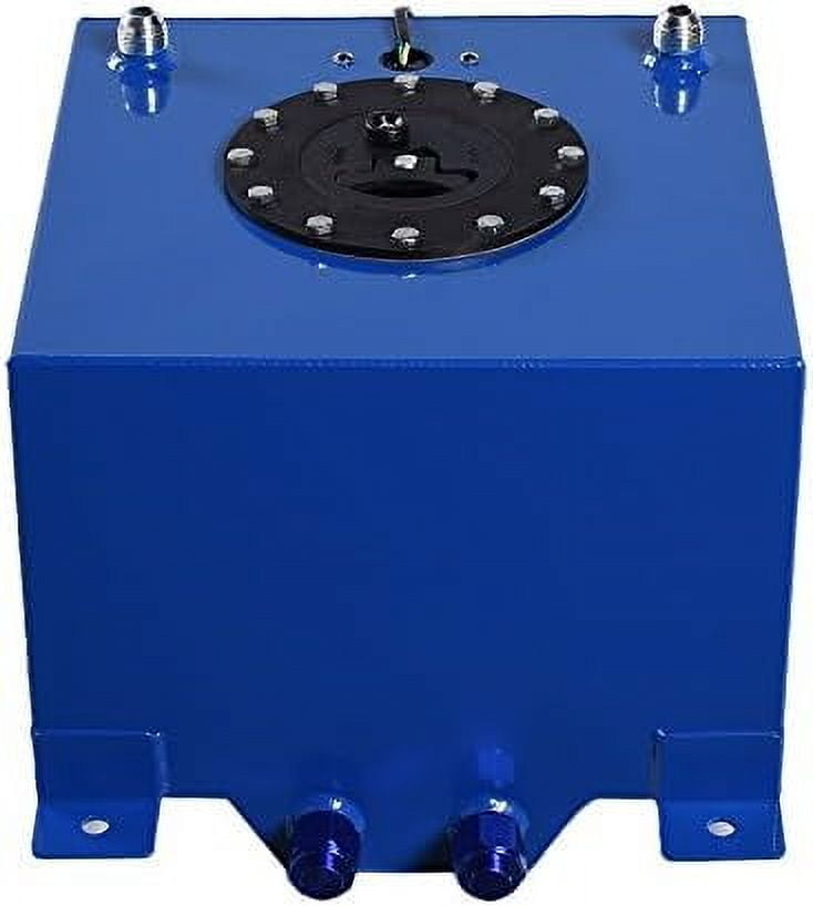 5 Gallon Fuel Cell 19L Universal Gas Tank Aluminum Polished Racing ...