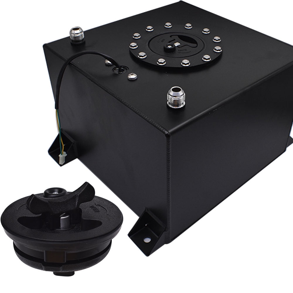 5 Gallon Fuel Tank with Built-in Level Sender Aluminum Fuel Cell Gas ...