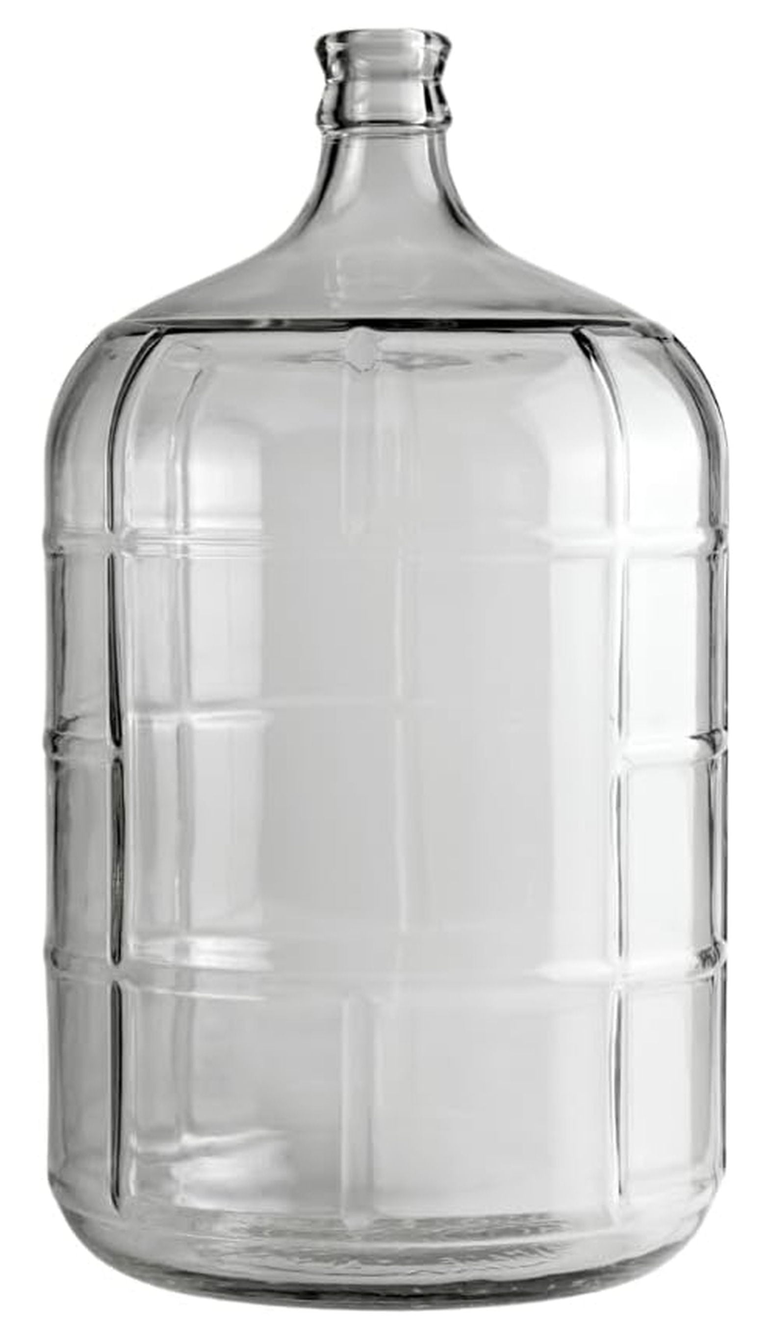 5 Gallon Glass Carboy | Made with Italian Glass | Clear | Food Grade for wine making ...