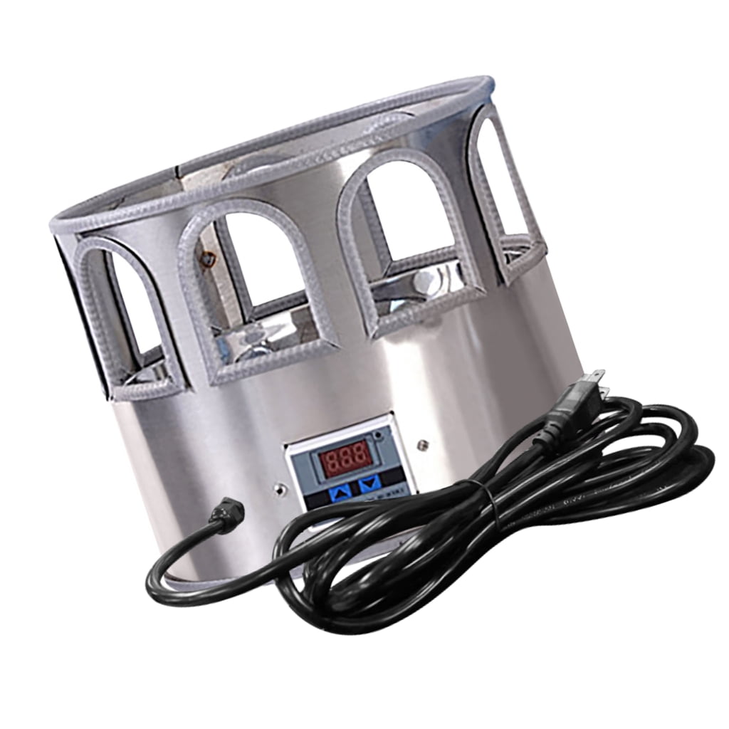 5 Gallon Heated Poultry Waterer With Auto Thermoregulation Constant Ice ...