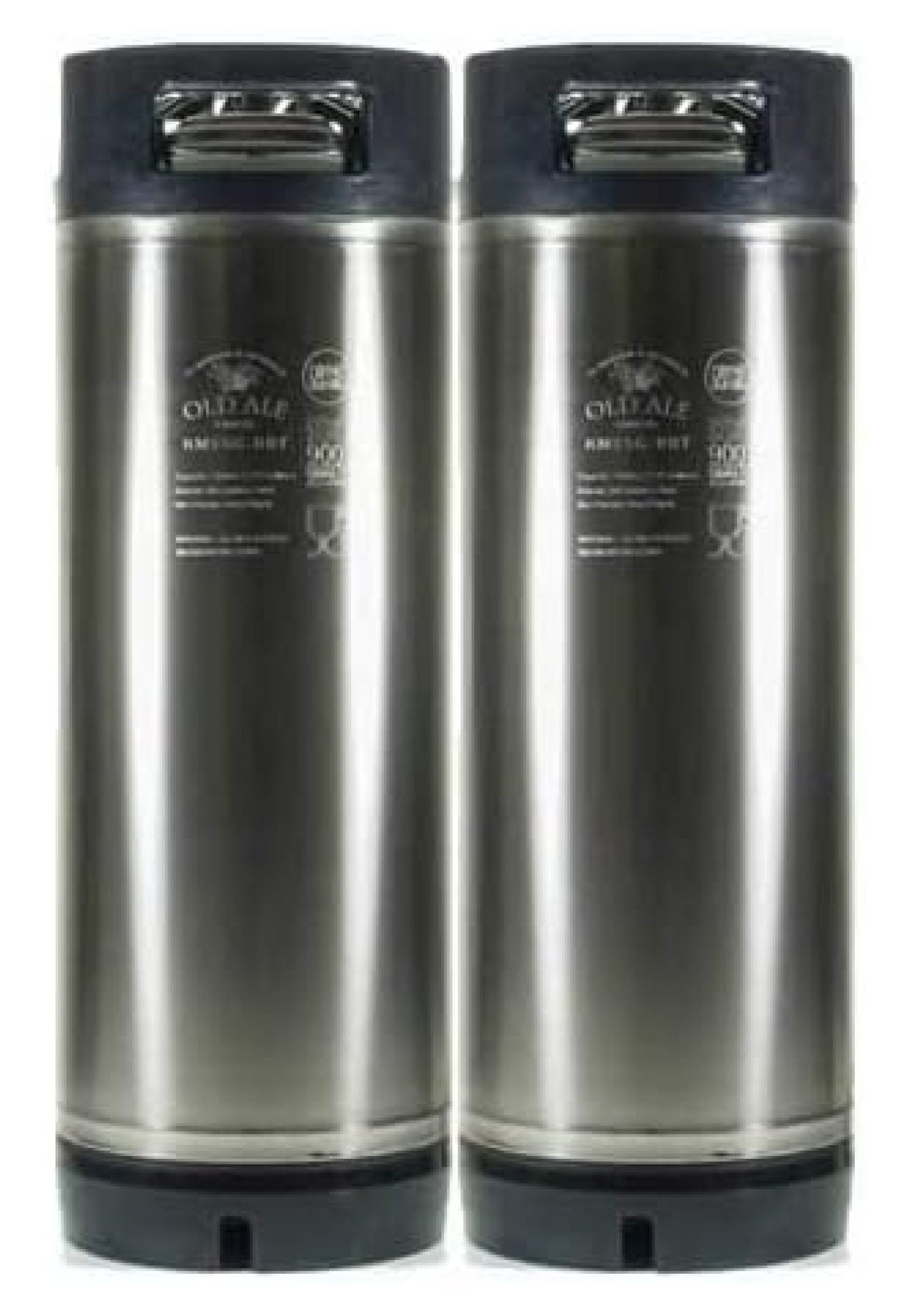 5 Gallon Home Brew Keg - New Lock - Stainless Steel Product - 2 Pack ...