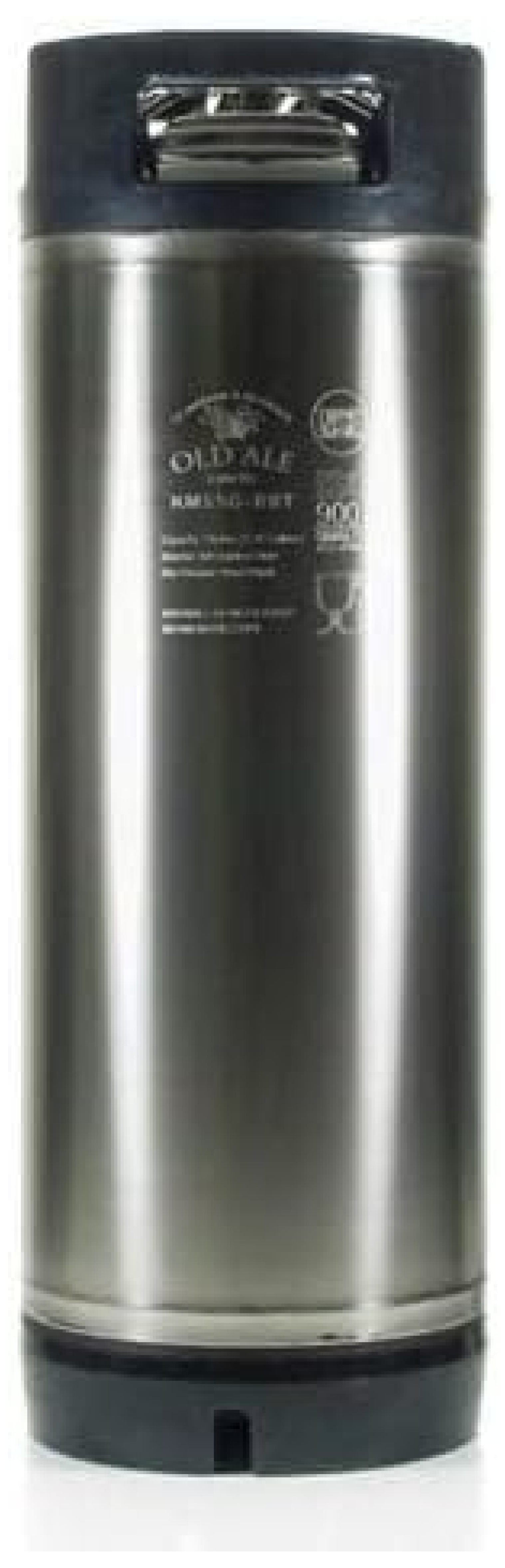 5 Gallon Home Brew Keg - Stainless Steel - with Lock & Rubber Handles ...