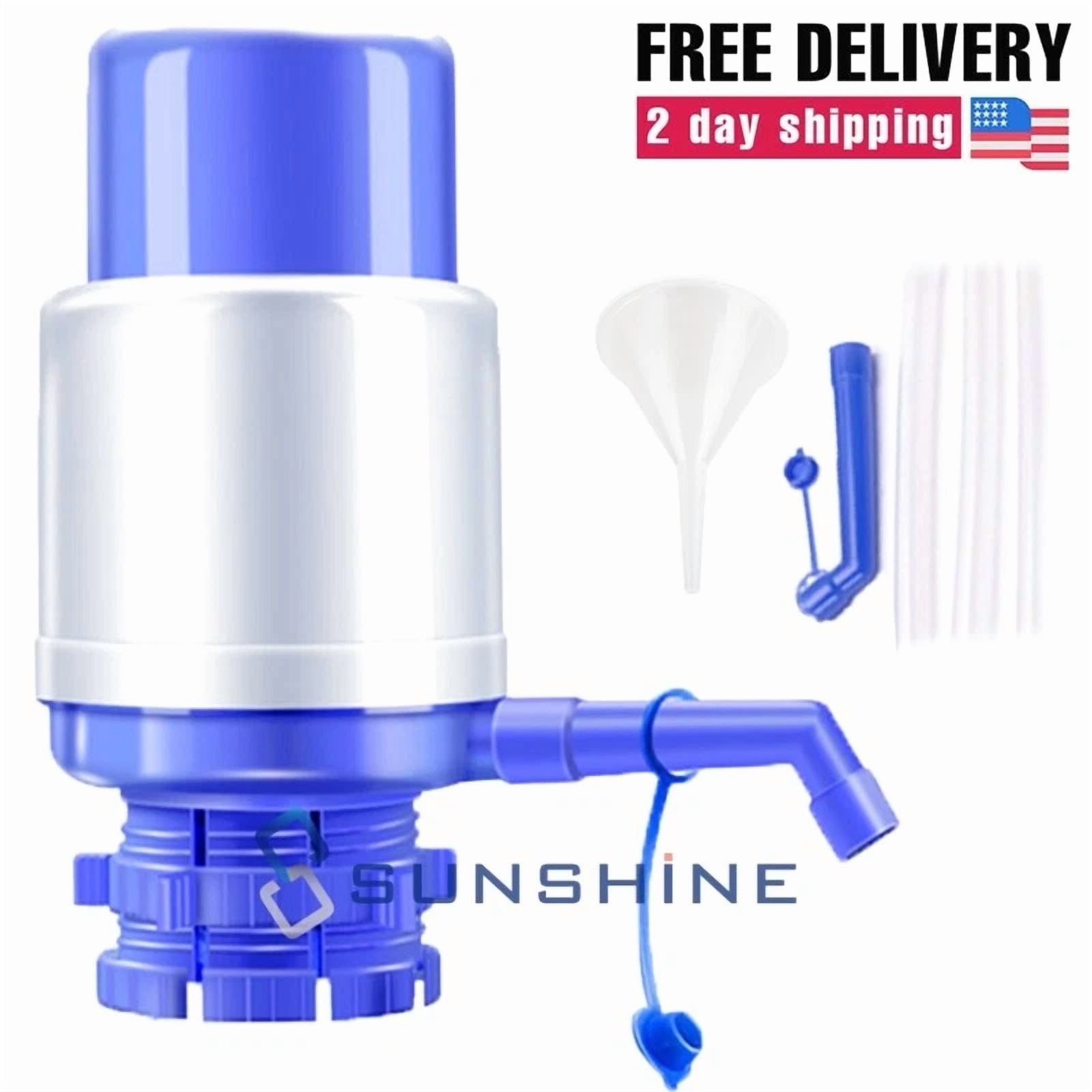 5 Gallon Manual Bottled Drinking Water Pump Hand Press Water Dispenser ...