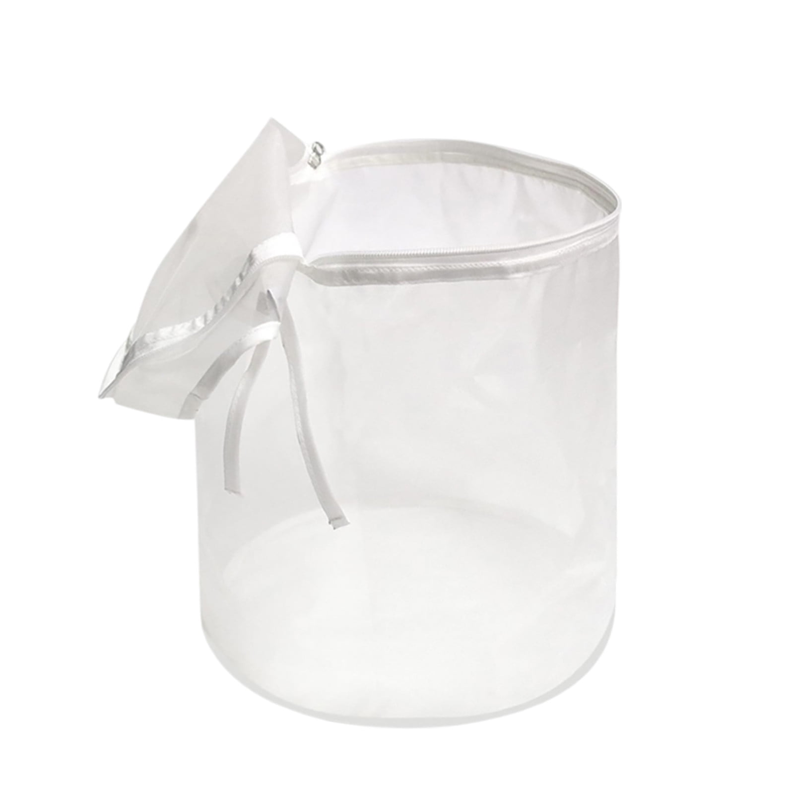 5 Gallon Mesh Filter Bag - 220 Micron Nylon, Zipper Closure - Machine ...