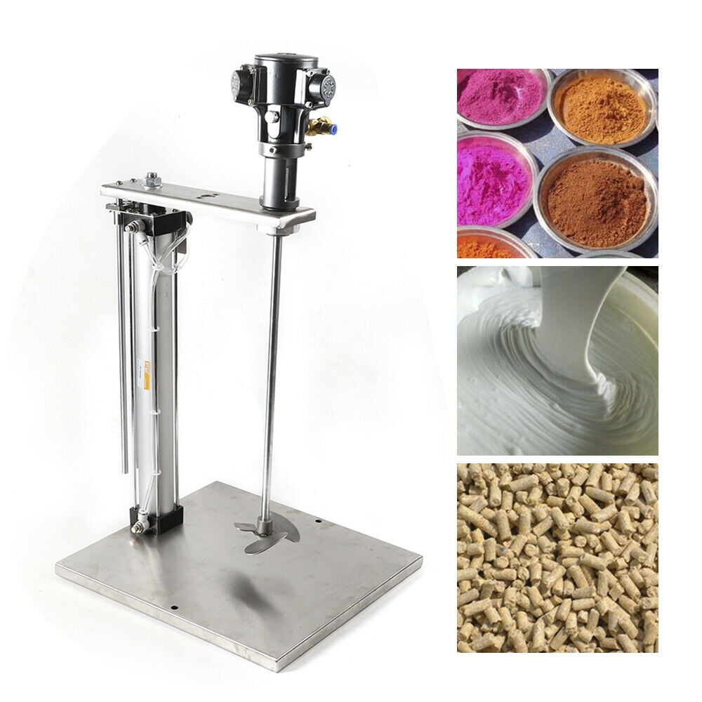 5 Gallon Pneumatic Paint Mixer Machine, φ12mm Stainless Steel Propeller ...