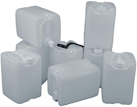5 Gallon Samson Stackers, Natural, 8 Pack (40 Gallons), Emergency Water ...