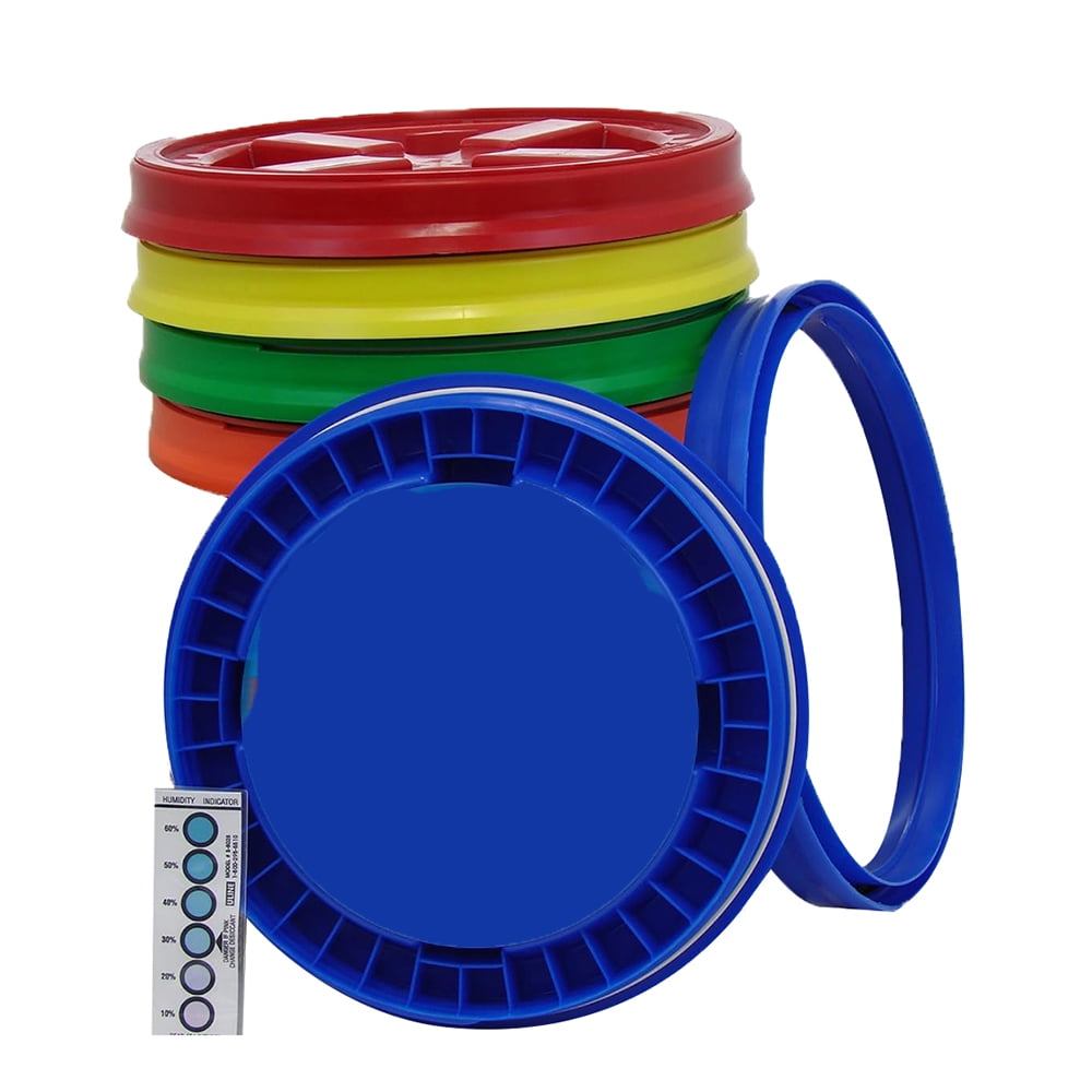 5 Gallon Seal Lid, Bucket Lids, Multi-Colors, Storage Container Lid for ...