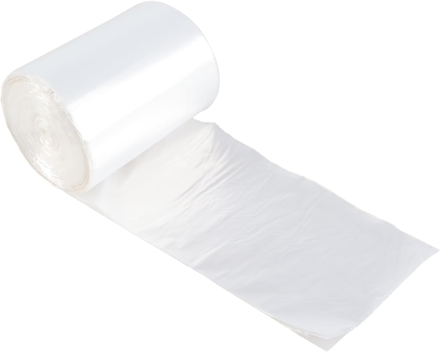 5 Gallon Small Plastic Trash Bags, Clear Garbage Bags for Home, Office ...