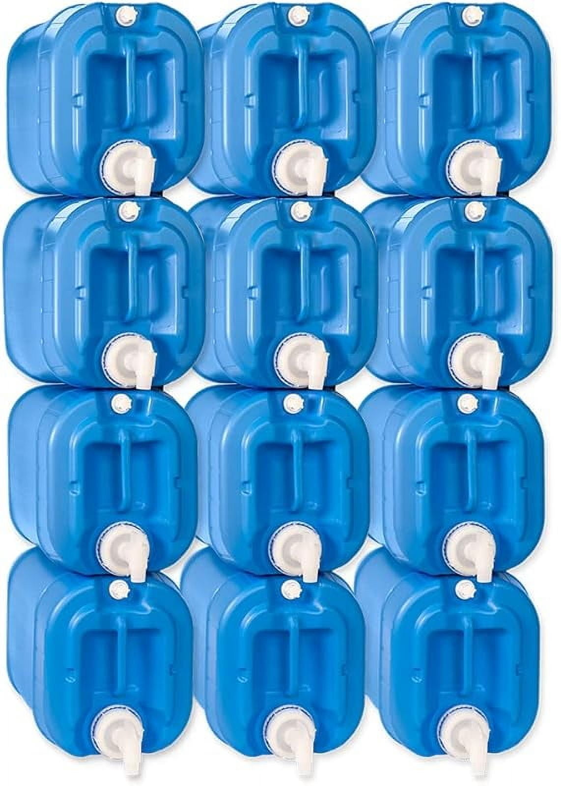 5 Gallon Stackable Water Containers (12-Pack) | 100% Food Grade, BPA ...