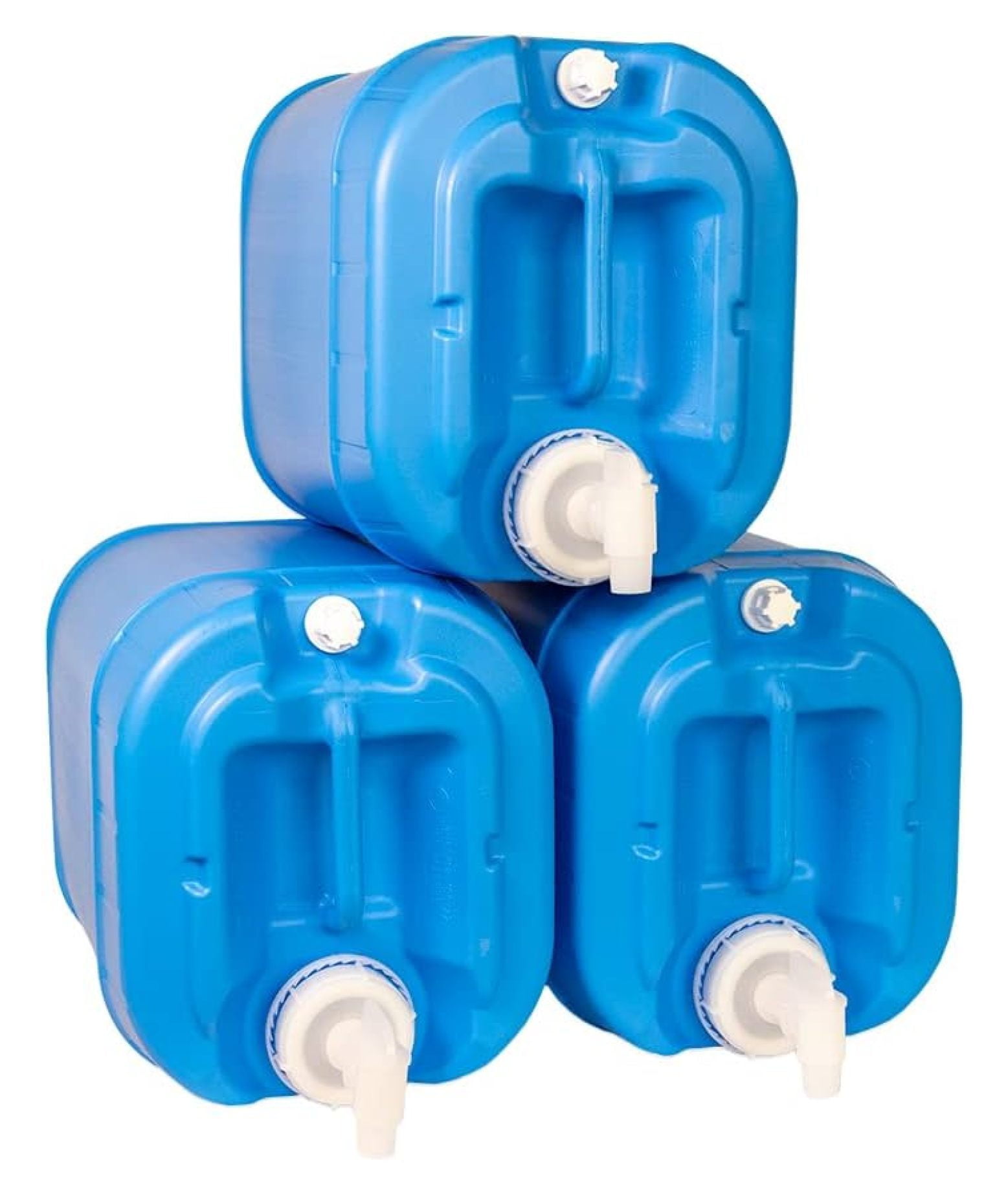 5 Gallon Stackable Water Containers (3-Pack) | 100% Food Grade, BPA ...