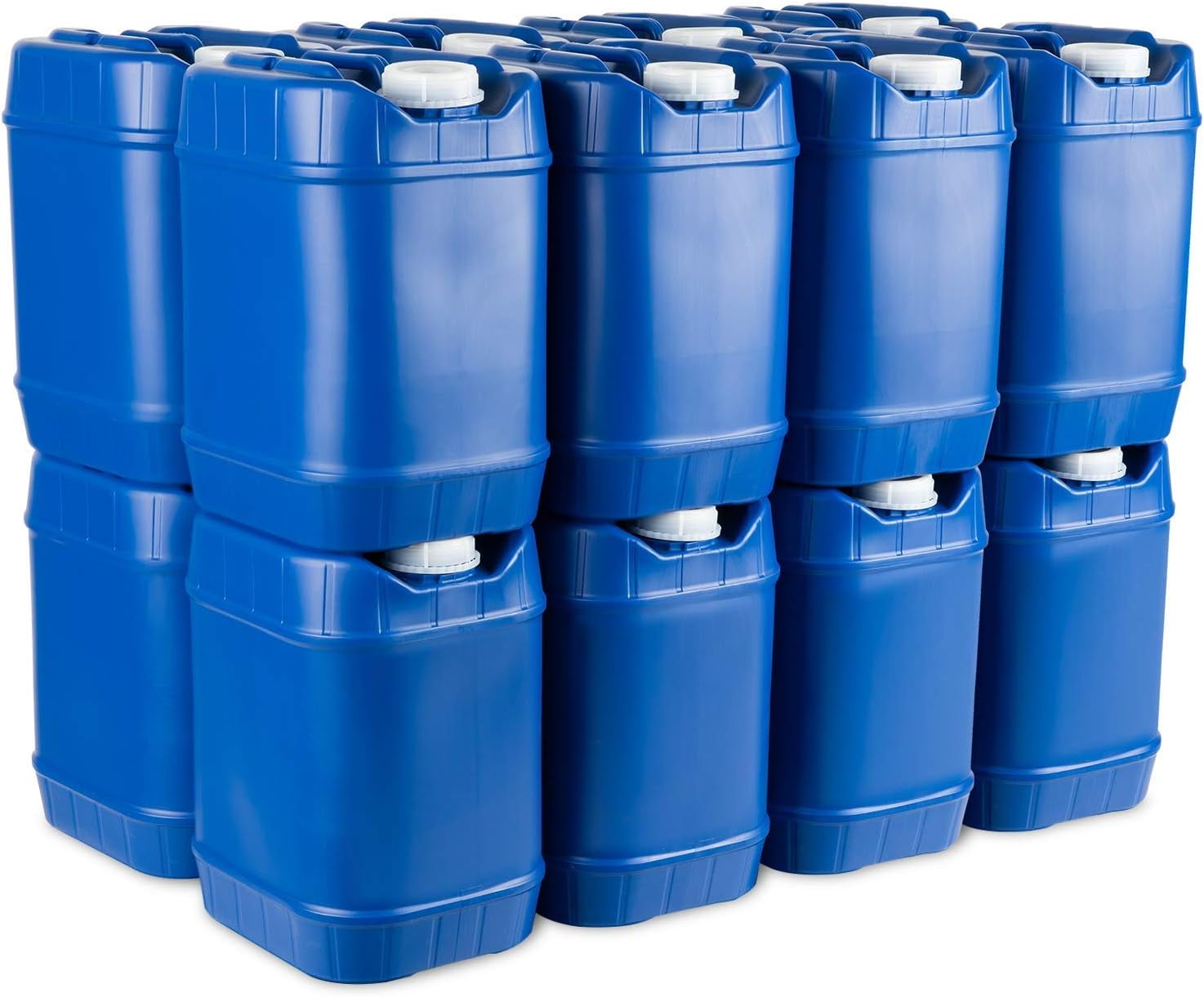 5-Gallon Stackable Water Storage Containers, Emergency Water Storage ...