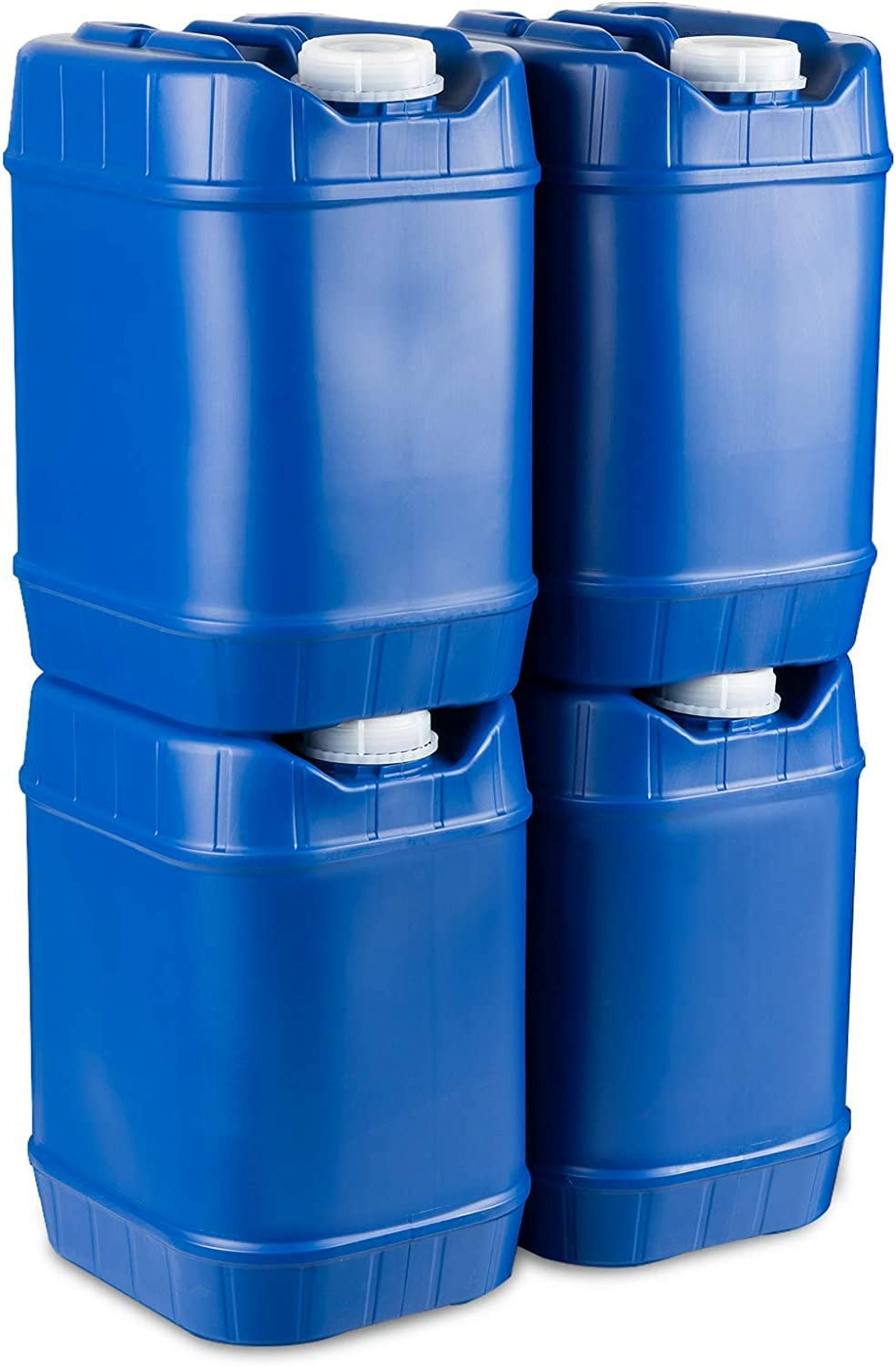 5-Gallon Stackable Water Storage Containers, Emergency Water Storage ...