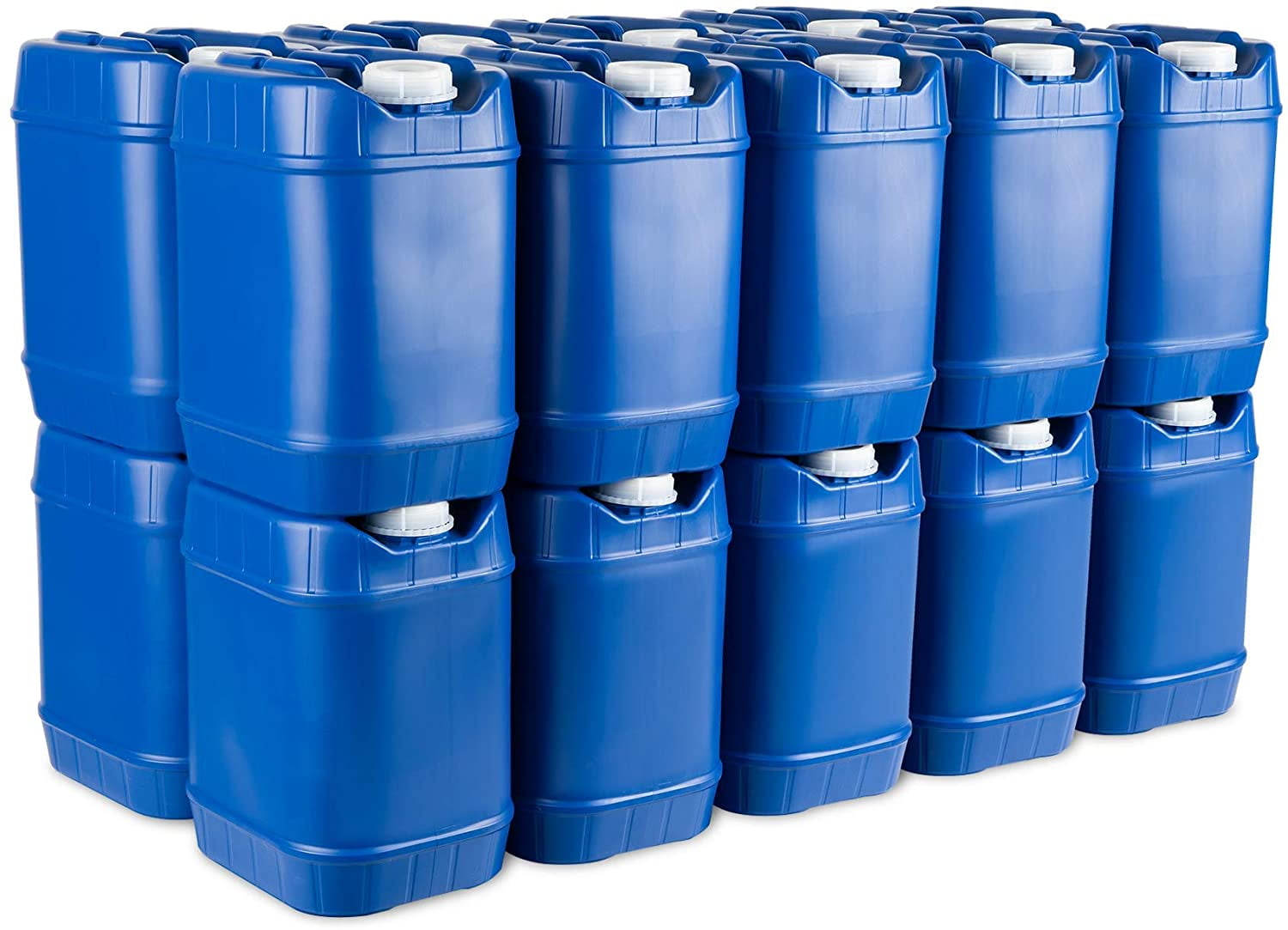 5-Gallon Stackable Water Storage Containers, Emergency Water Storage ...