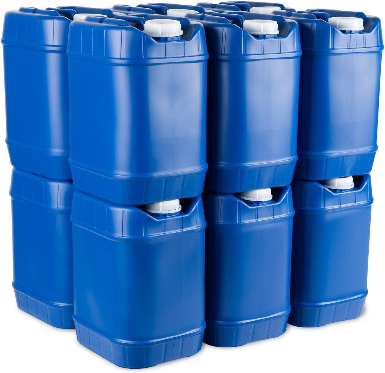 5-Gallon Stackable Water Storage Containers, Emergency Water Storage ...