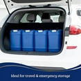 5-Gallon Stackable Water Storage Containers with Lids, Emergency Water ...