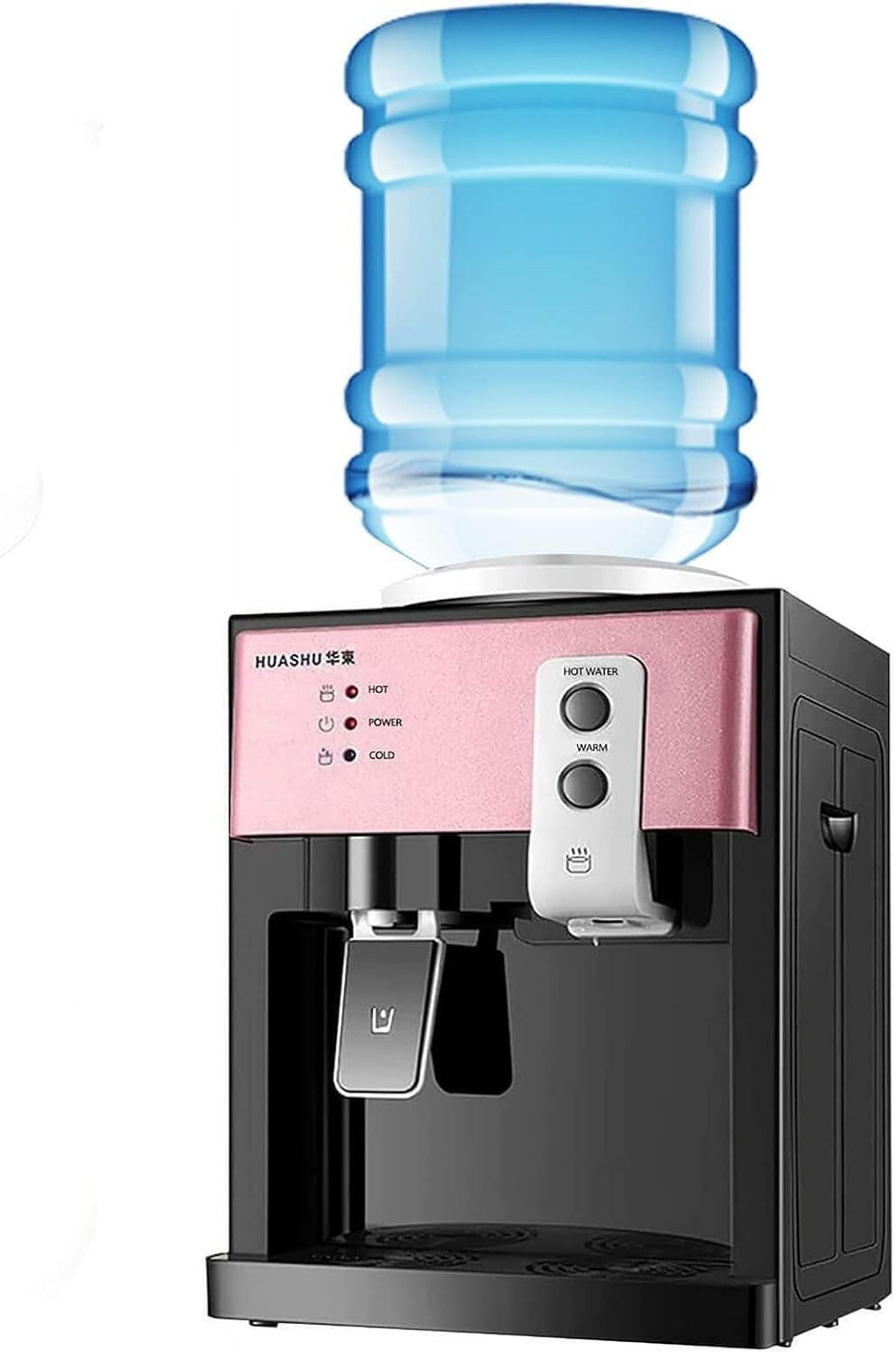 5 Gallon Top Loading Countertop Water Cooler Dispenser, 110V Electric ...