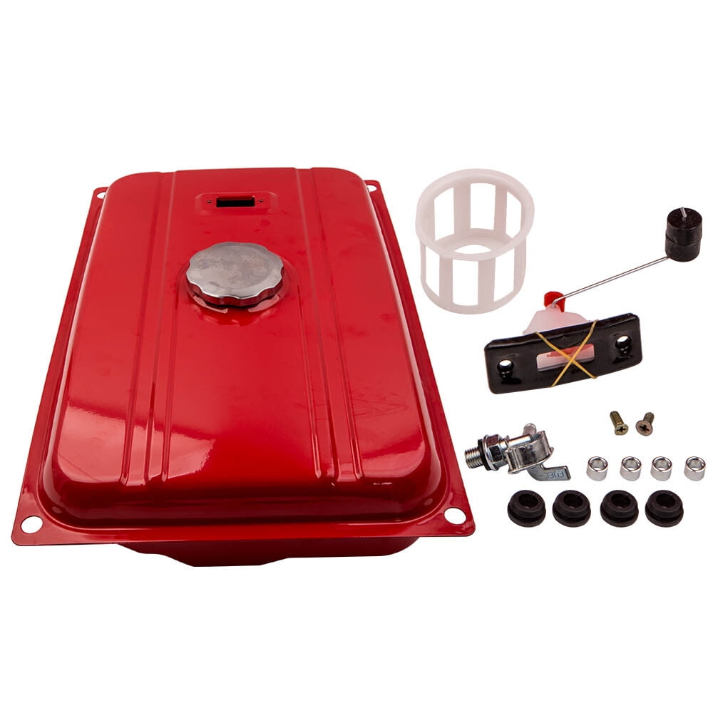 5 Gallon Universal Gas Tank w/ Fuel Filter Cap Gauge Petcock for EC2500 ...