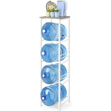 3-Tier Heavy Duty Water Jug Rack – 5-Gallon Water Bottle Storage Shelf ...