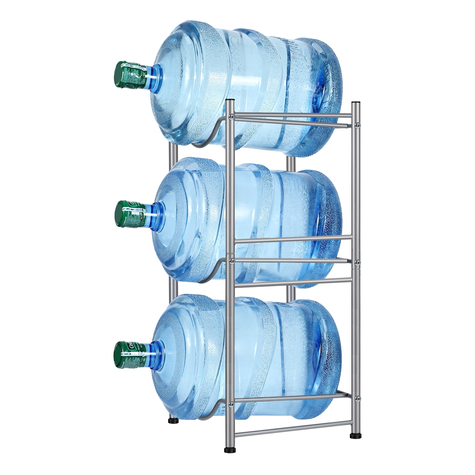 5 Gallon Water Bottle Jug Rack 3 Tier Heavy Duty Water Bottle Storage ...