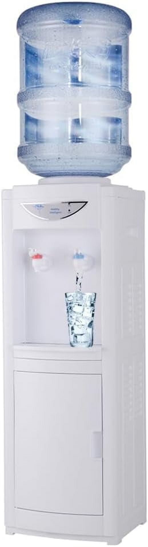 5 Gallon Water Cooler Dispenser, Top Loading Hot and Cold Water ...