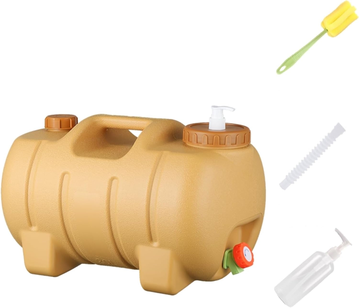 5 Gallon Water Jug, BPA Free Portable Water Container with Spigot ...