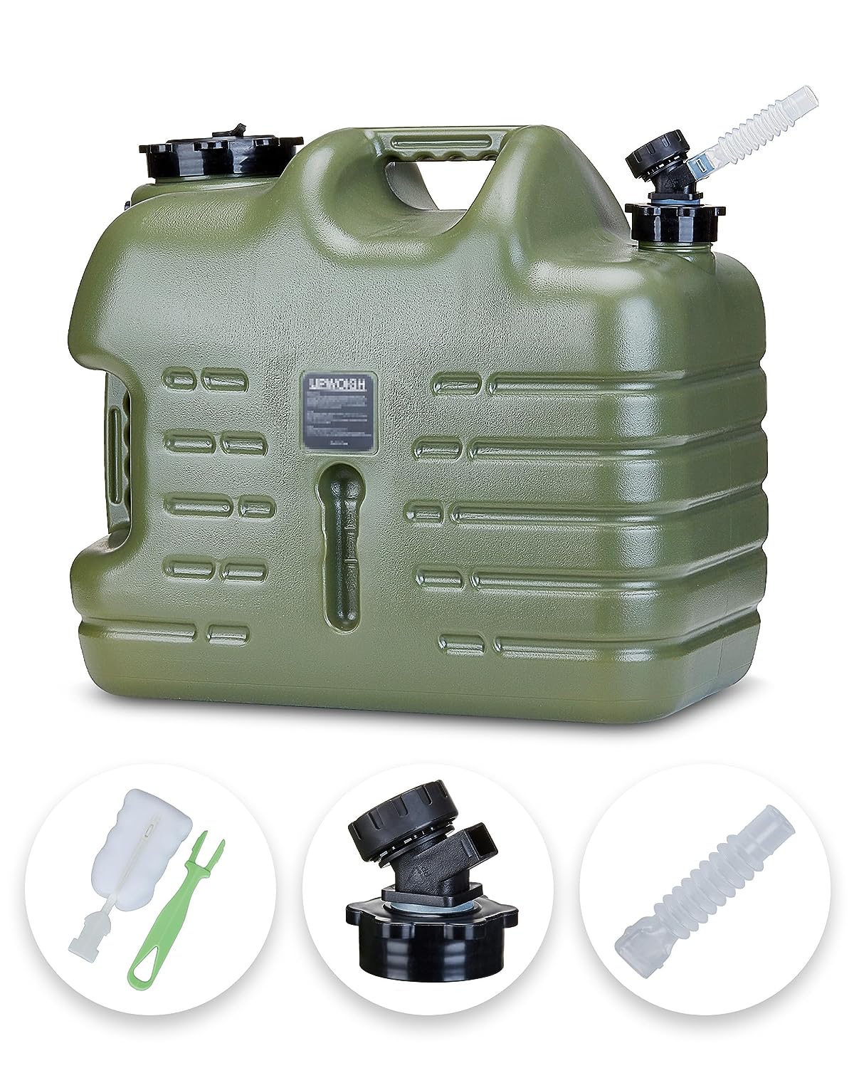 Reliance Products Aqua Tainer 7 Gallon Water Storage Container Tank (3 ...