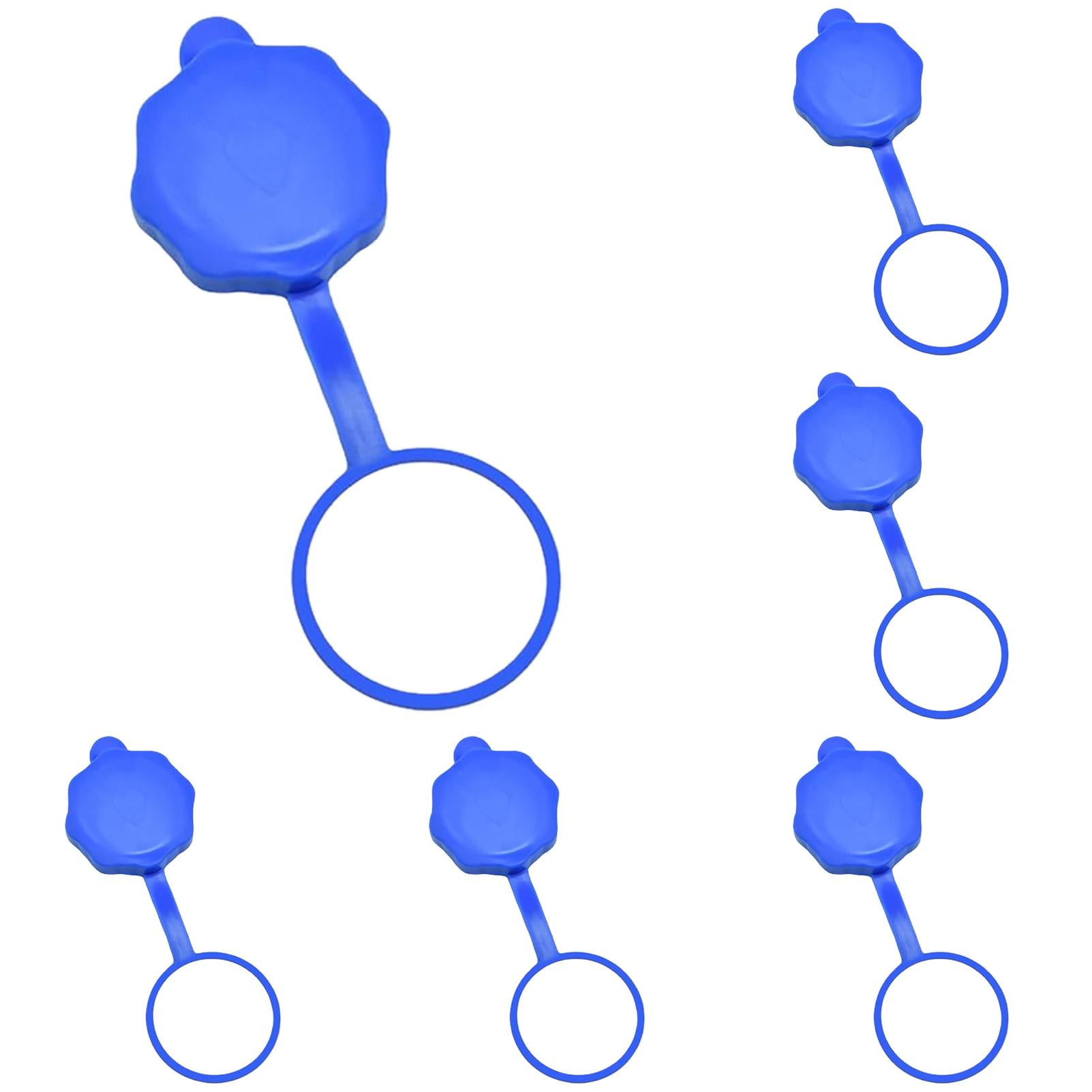 5 Gallon Water Jug Caps Reusable 10 Pack Blue Lids for Dispenser ...