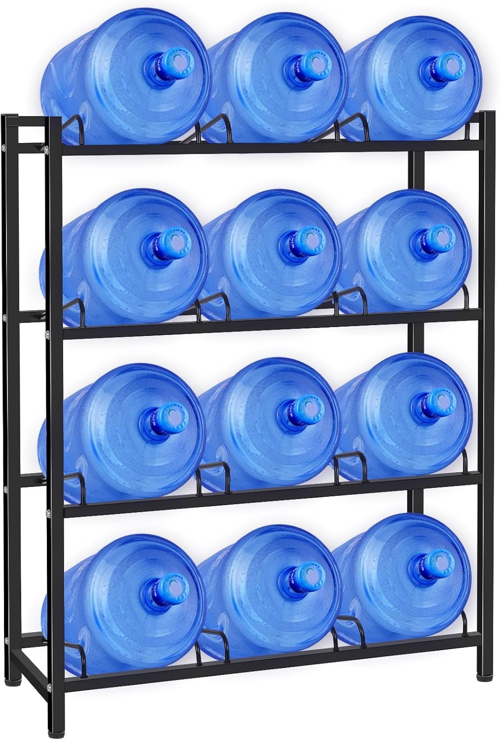 5 Gallon Water Jug Holder for 12 Bottles Without Wobbling, New Upgraded ...