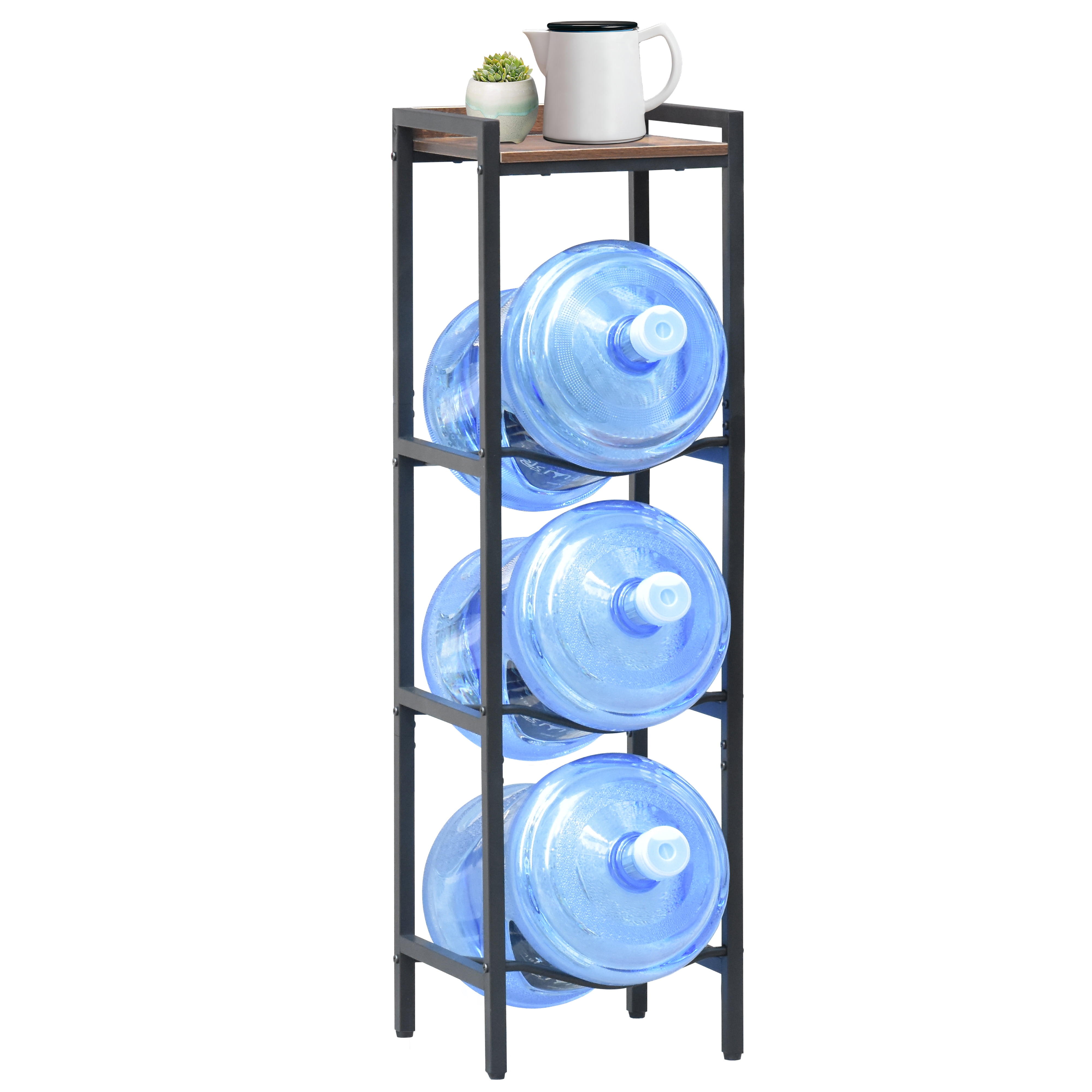 5 Gallon Water Jug Holder, 3 Tier Water Bottle Rack for 5 Gallon Water ...