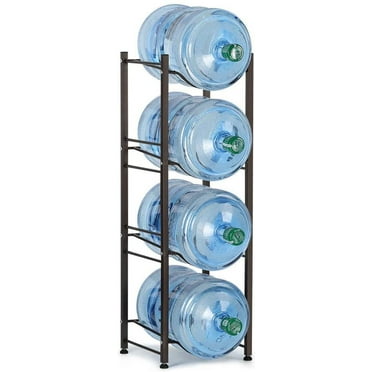 Black Can Organizer Rack Stackable Dispenser, 20 Standard 12oz Cans, 2 ...