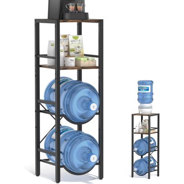 TOREVSIOR 5 Gallon Water Jug Holder, 5 Tier Water Bottle Organizer for ...