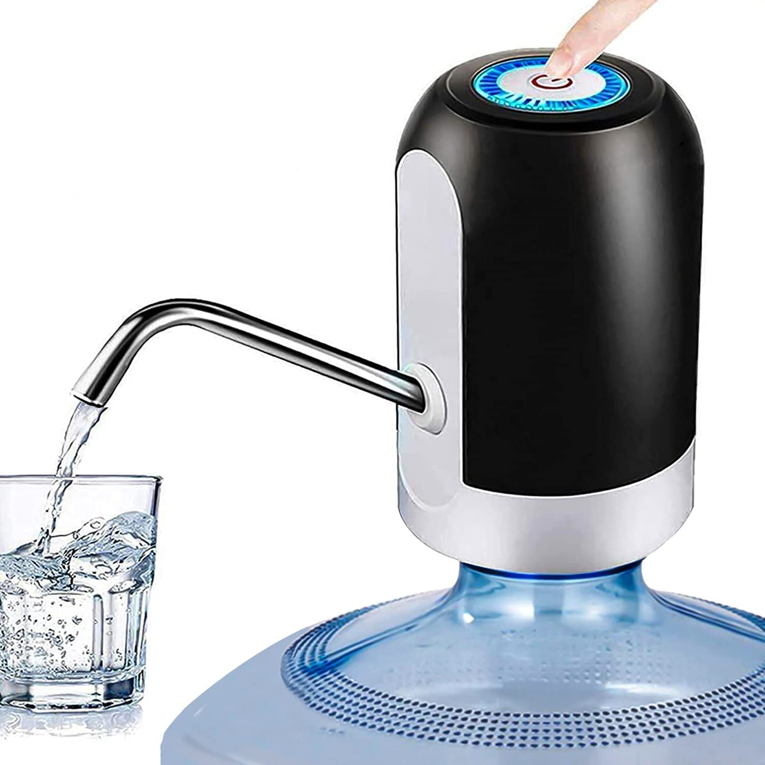 5 Gallon Water Pump - Water Bottle Pump for 5 Gallon Bottle, USB ...