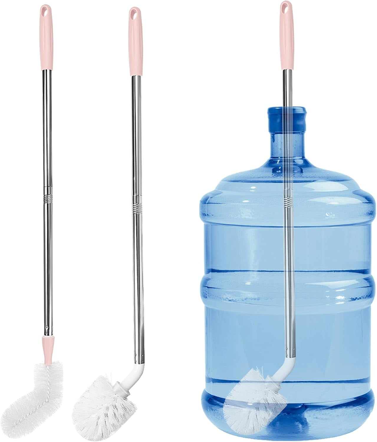 5 Gallon Water jug Cleaning Brush，2 Pack Bucket Brush, Kettle Brush ...