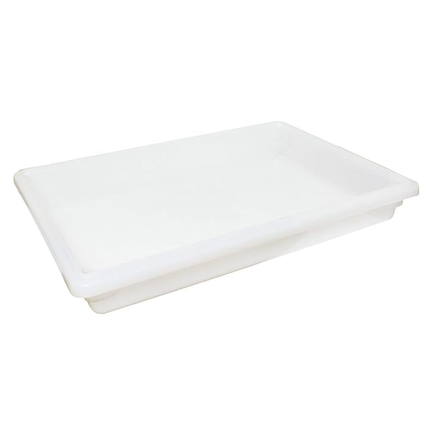 - 5 Gallon White Food Storage Box Polypropylene 18