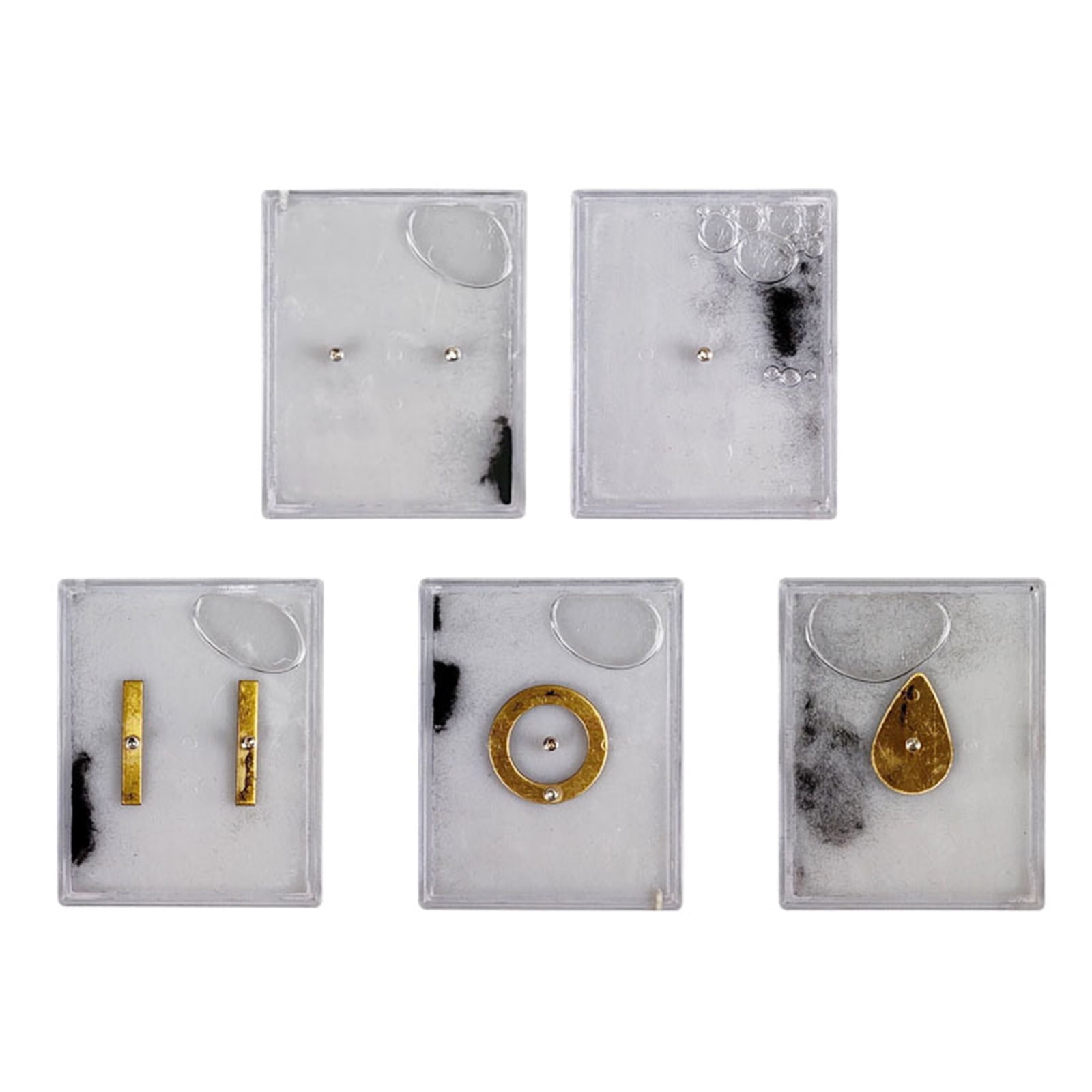 5 Glass Panel Physics Demonstrator Set For Showing Electrostatic Field ...