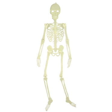 Deago 4 Pack Halloween Hanging Luminous Skeleton Decorations 5 Ft Full ...
